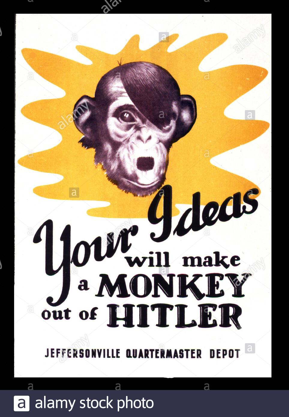 Propaganda Nazi Hitler Posters High Resolution Stock Photography and ...