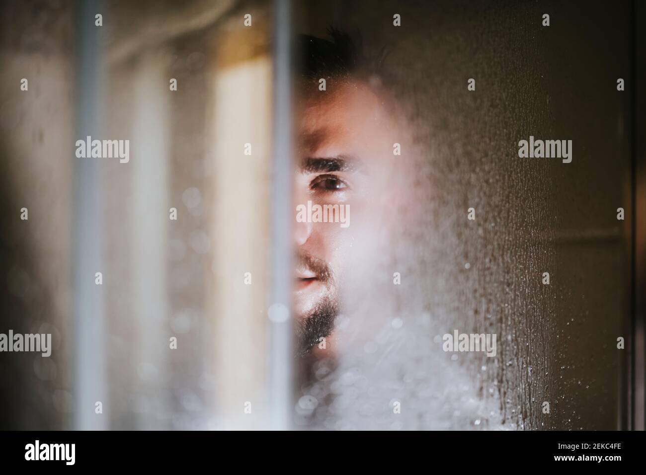 Looking through the glass hi-res stock photography and images - Alamy
