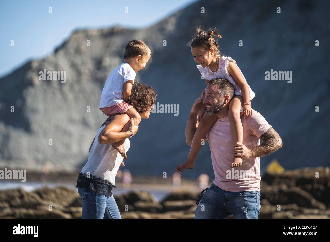 Carrying children hi-res stock photography and images - Alamy