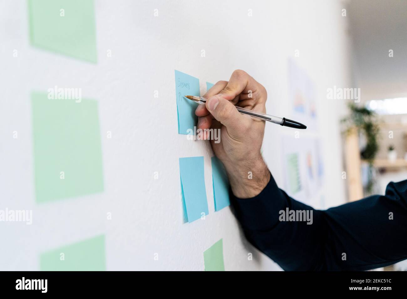 Planning wall hi-res stock photography and images - Alamy