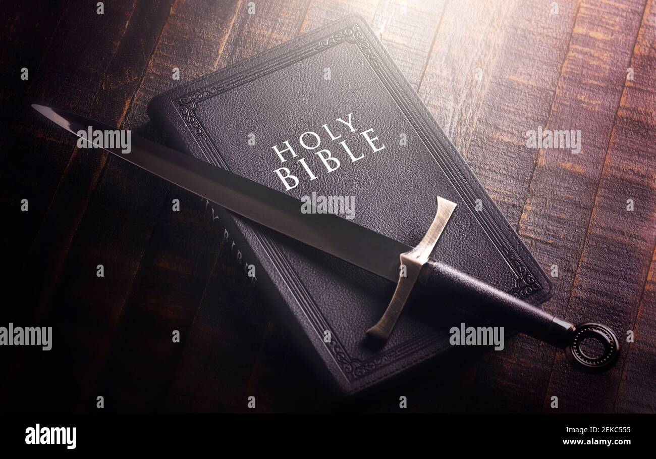 Double edged sword bible hi-res stock photography and images - Alamy