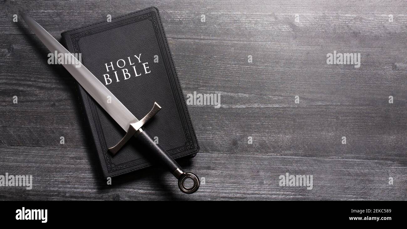 Double edged sword bible hi-res stock photography and images - Alamy