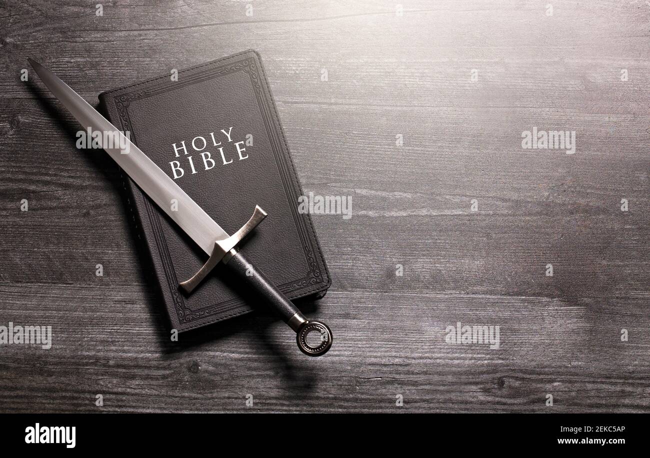 Double edged sword bible hi-res stock photography and images - Alamy