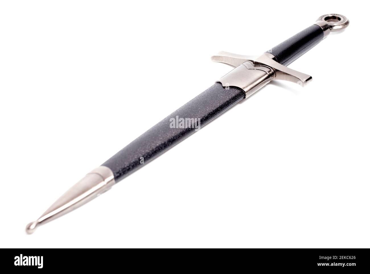 Medieval Sword Isolated on a White Background Stock Photo - Alamy
