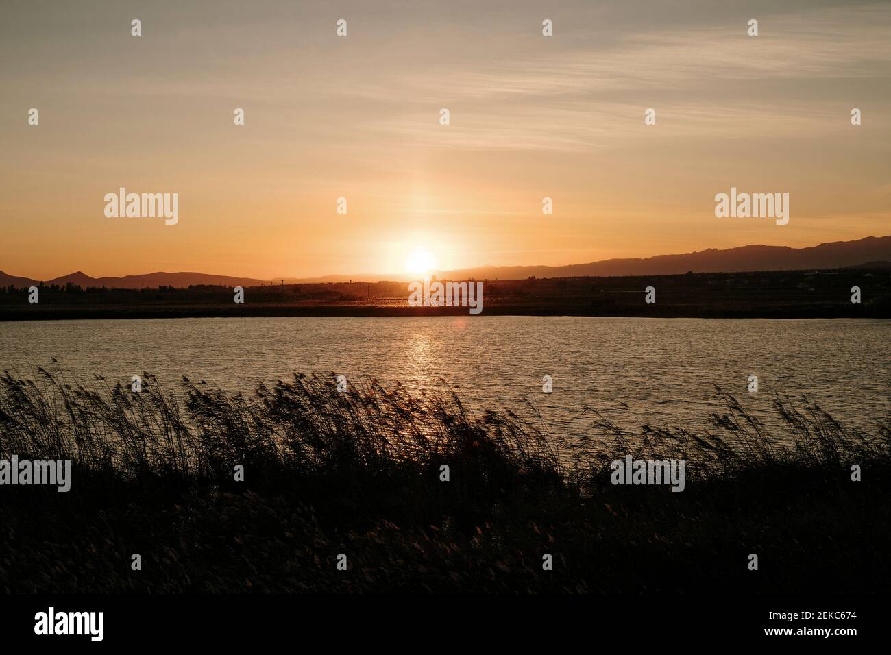 Delta sunset hi-res stock photography and images - Alamy