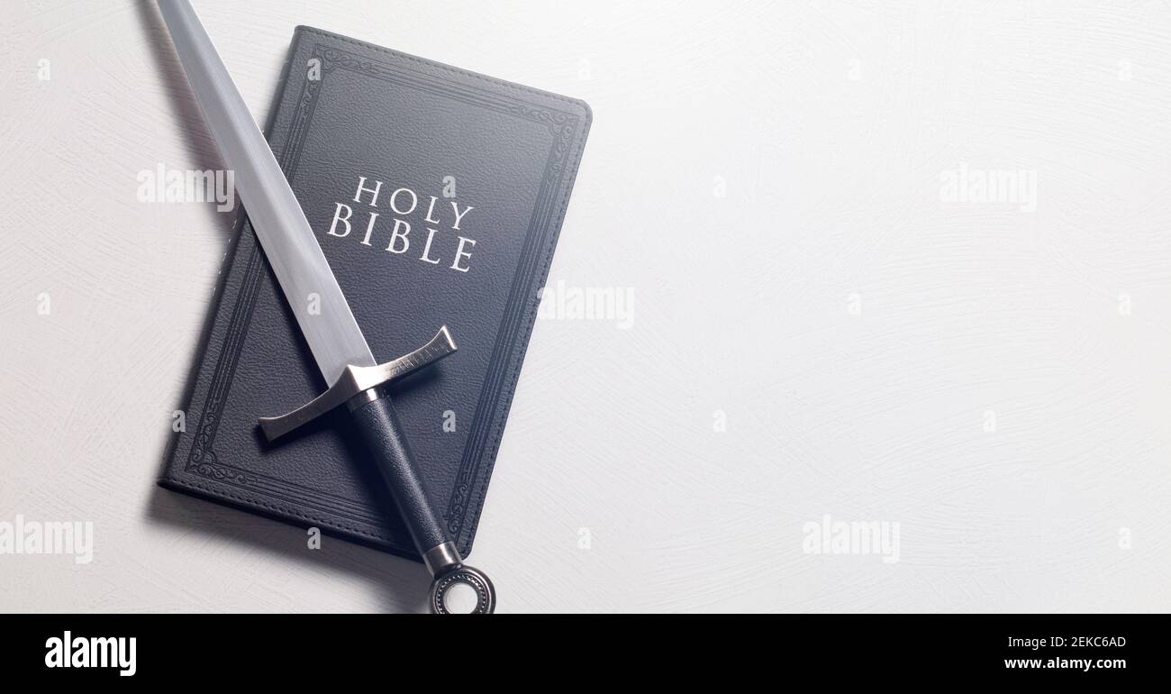 Double edged sword bible hi-res stock photography and images - Alamy