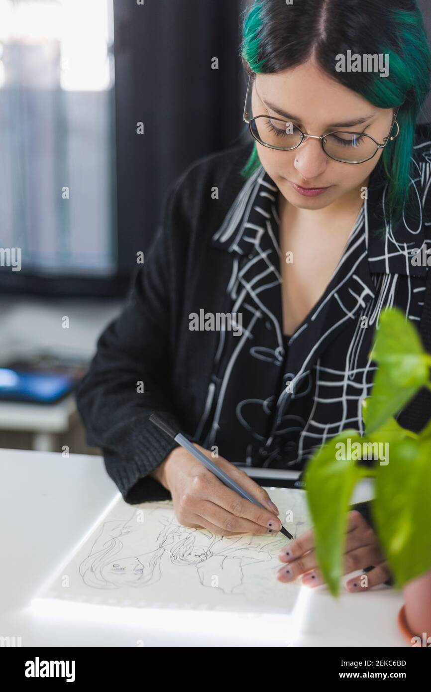 Working table sketch hi-res stock photography and images - Alamy