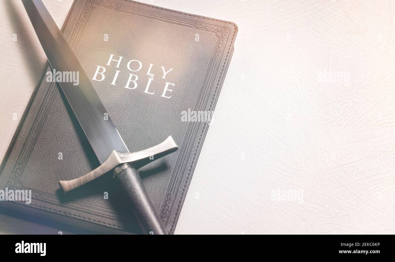 Double edged sword bible hi-res stock photography and images - Alamy