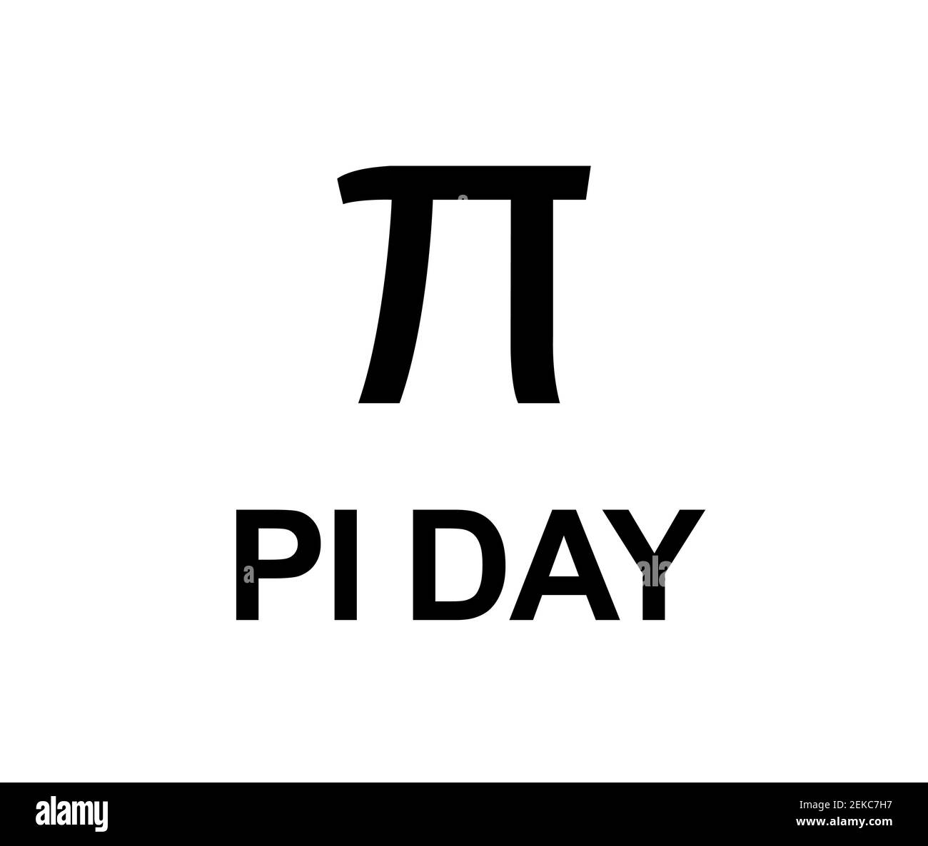 Pi Day symbol, sign, logo (3.14). Padlock design. White background ...