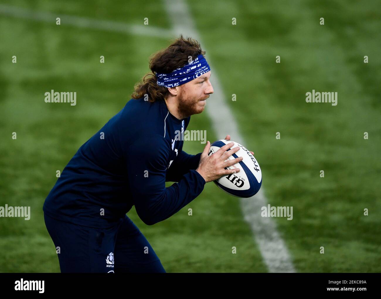 Guinness Six Nations Rugby 23rd February 2021: ScotlandÕs Hamish Watson ...