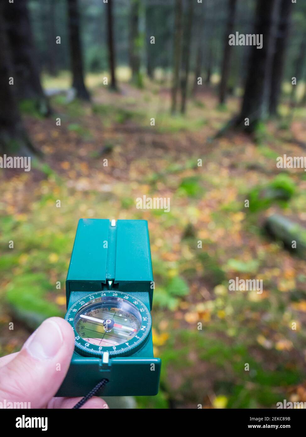 Person holding compass hi-res stock photography and images - Alamy
