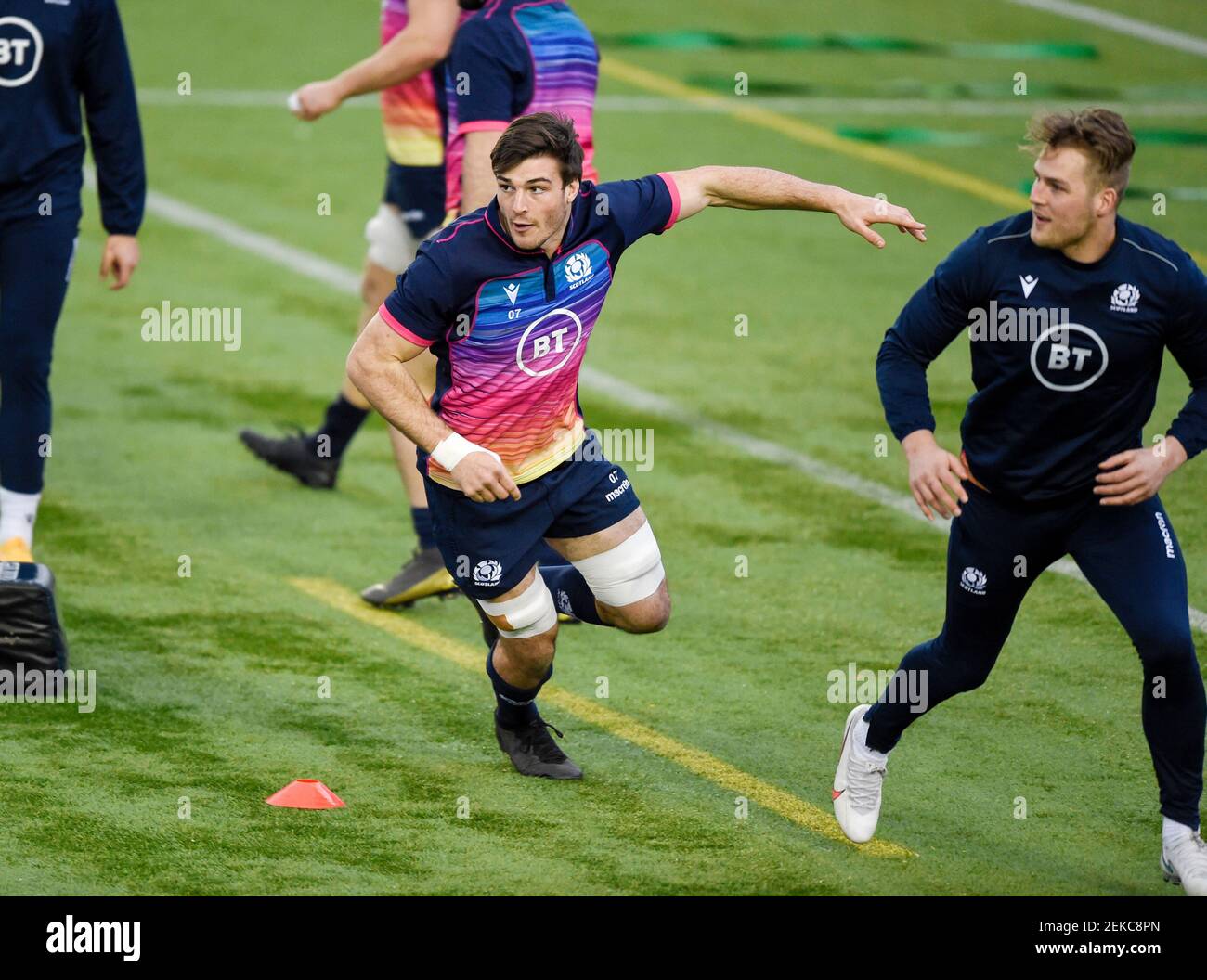 Josh bayliss scottish rugby player hi-res stock photography and images ...