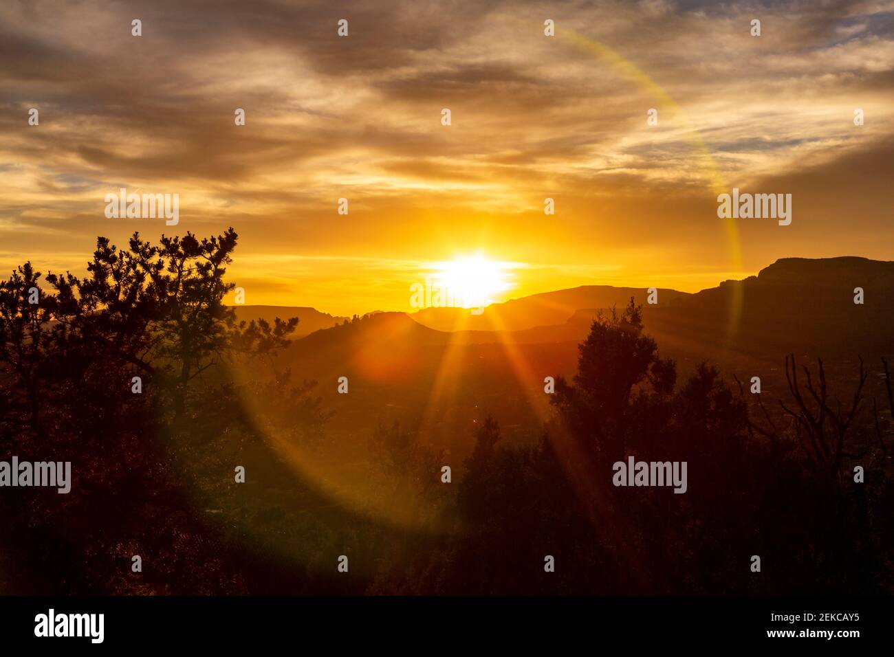 Sedona arizona sunset hi-res stock photography and images - Alamy