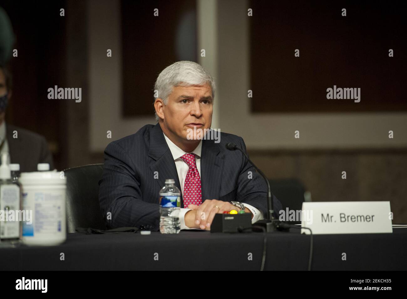 Louis W. Bremer, of Connecticut appears before a Senate Committee on ...
