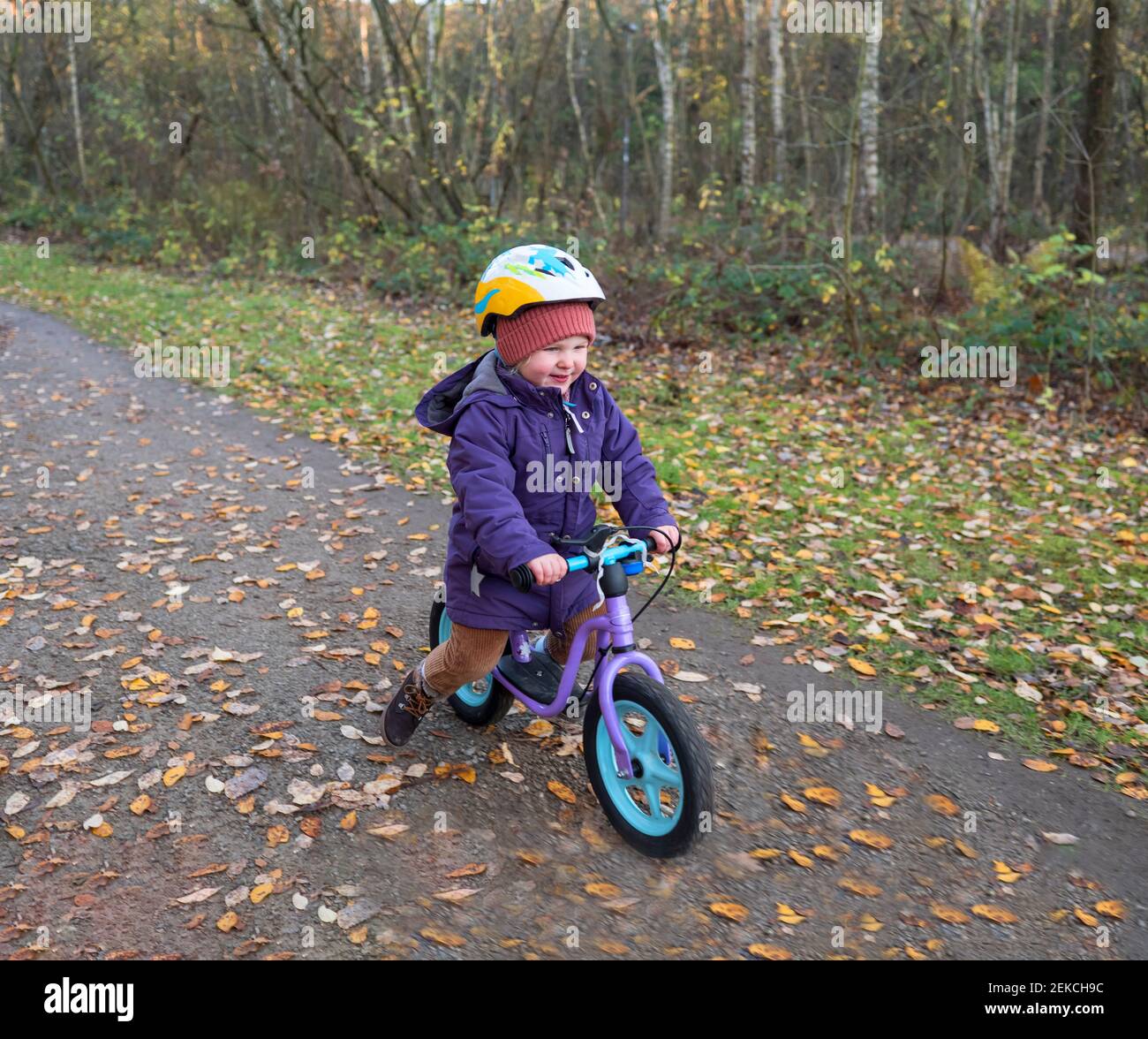 Girl riding bicycle hi-res stock photography and images - Alamy