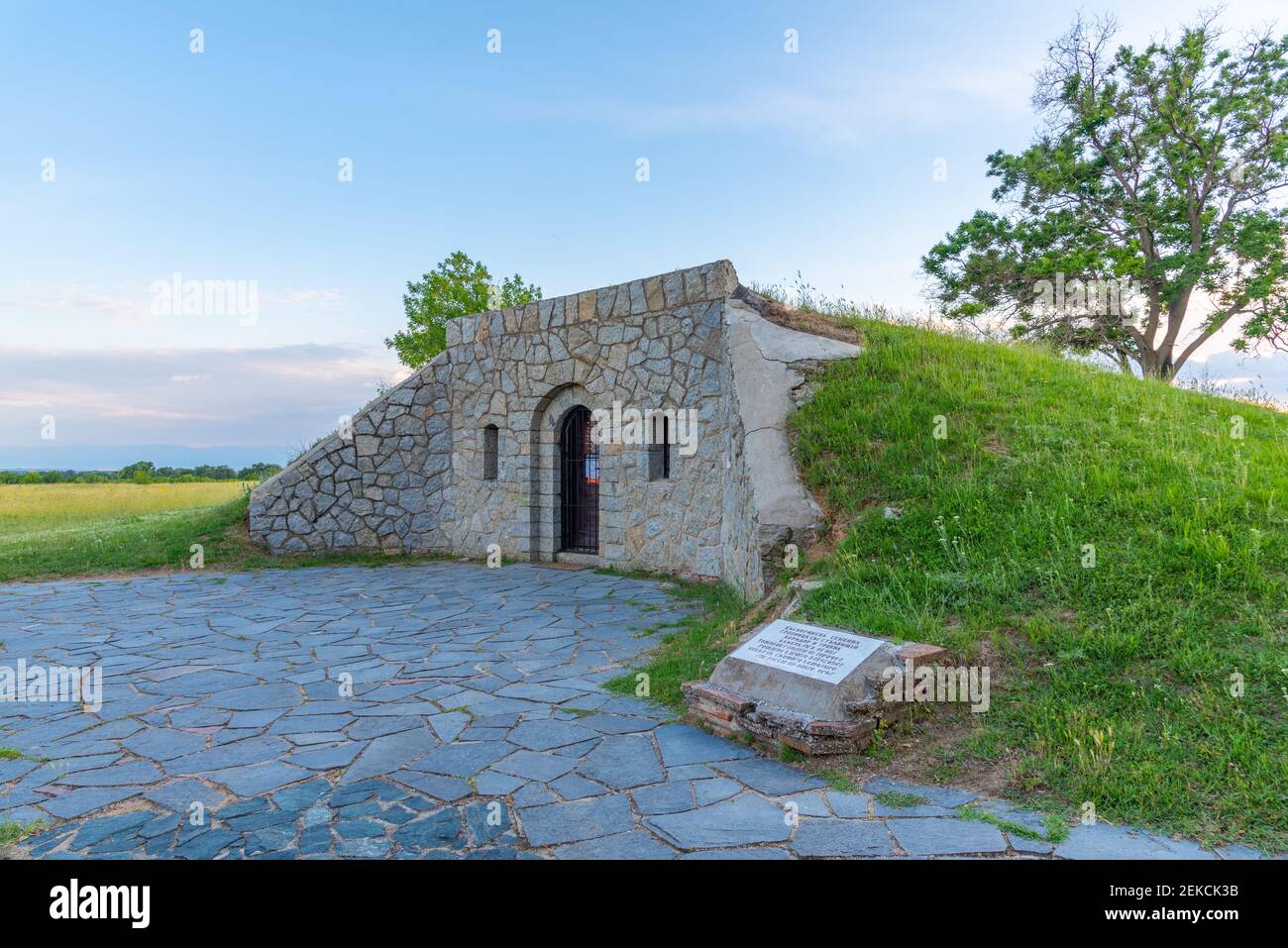 Roman tomb at Bulgarian town Hisarya Stock Photo - Alamy