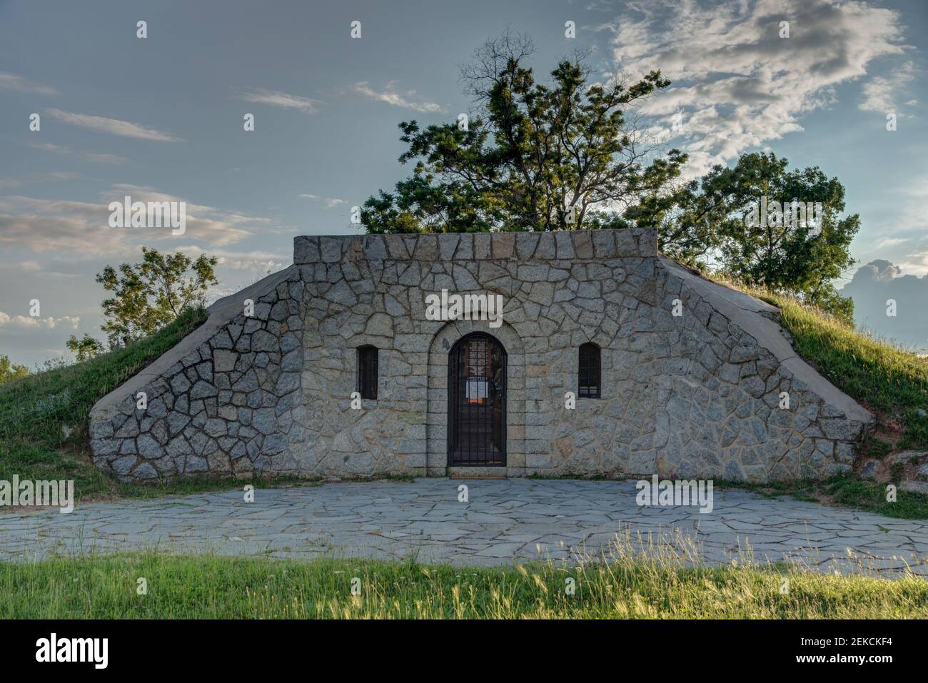 Roman tomb at Bulgarian town Hisarya Stock Photo - Alamy