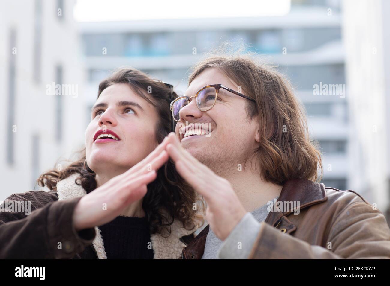 Hands making shape of roof hi-res stock photography and images - Alamy