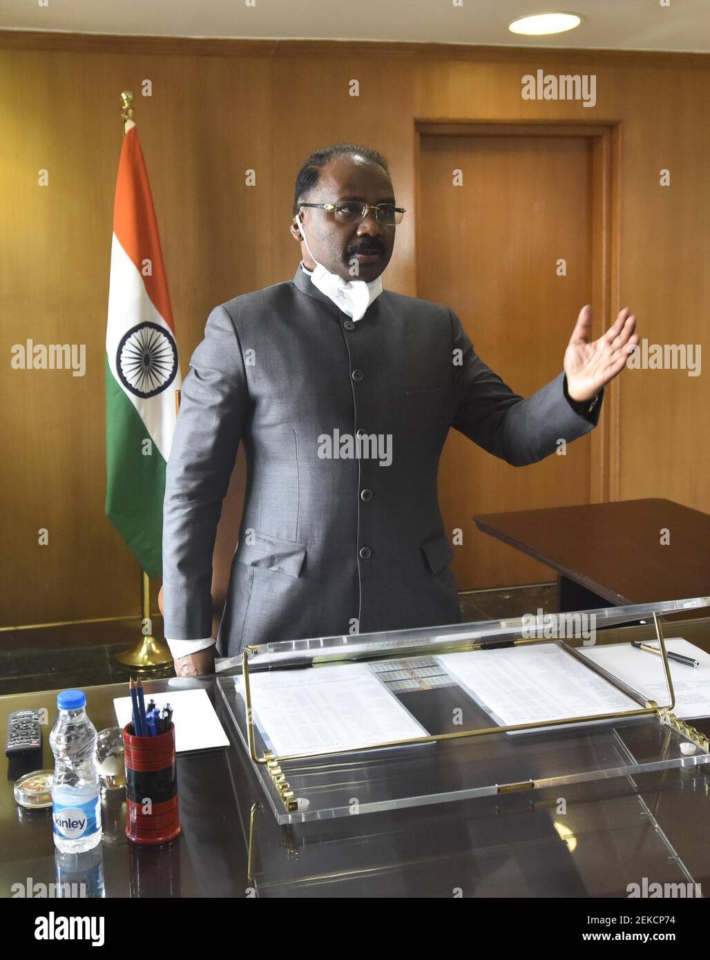 NEW DELHI, INDIA - AUGUST 8: Newly appointed Comptroller and Auditor ...