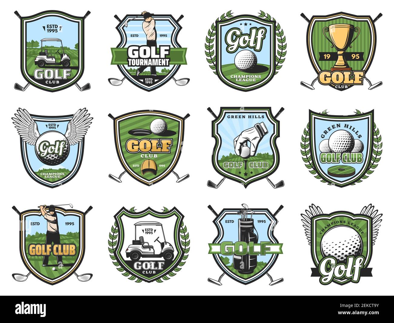 Golf players championship trophy High Resolution Stock Photography and ...