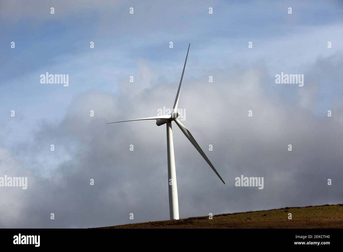 Hadyard Hill Wind Farm, nr Barr, South Ayrshire Scotland, UK The wind ...