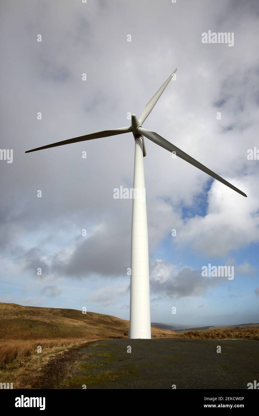Hadyard Hill Wind Farm, nr Barr, South Ayrshire Scotland, UK The wind ...