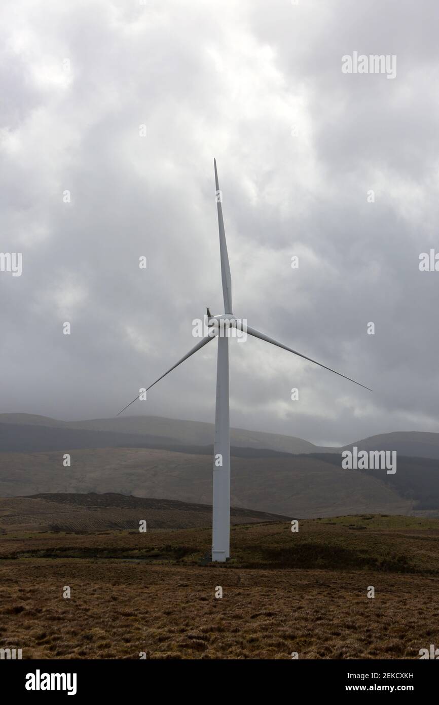 Hadyard Hill Wind Farm, nr Barr, South Ayrshire Scotland, UK The wind ...