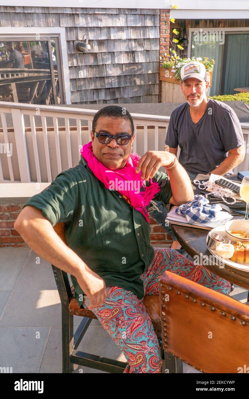 George Wayne interviews Roy Liebenthal at Baron's Cove in Sag Harbor ...