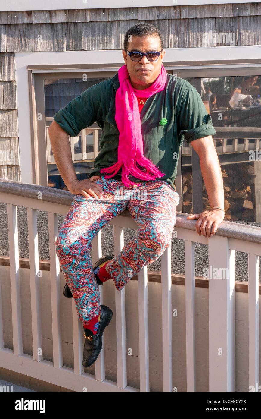 George Wayne at Baron's Cove in Sag Harbor, NY on August 9, 2020 ...