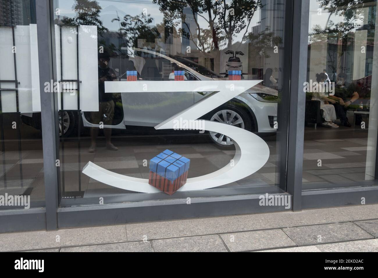 SHANGHAI, CHINA - AUGUST 11, 2020 - Air drop boxes, large and small ...