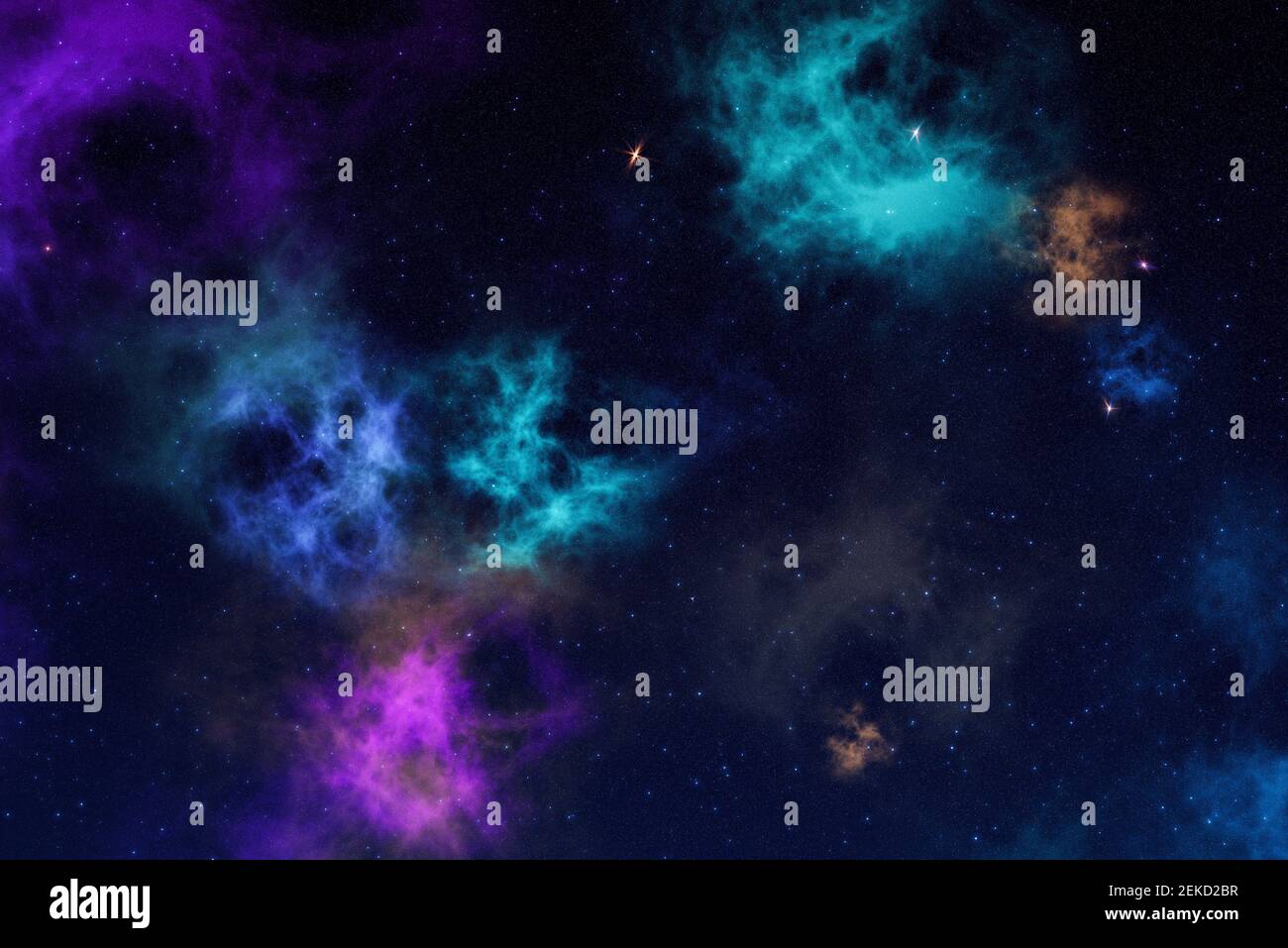High definition star field background. Colorful night space stars ...
