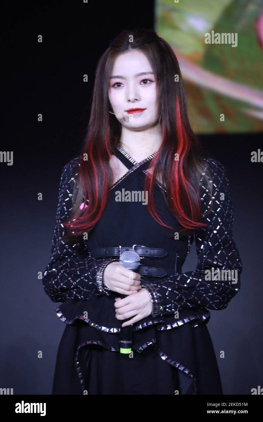 Bon Bon Girls 303 attends their extended play release conference in ...