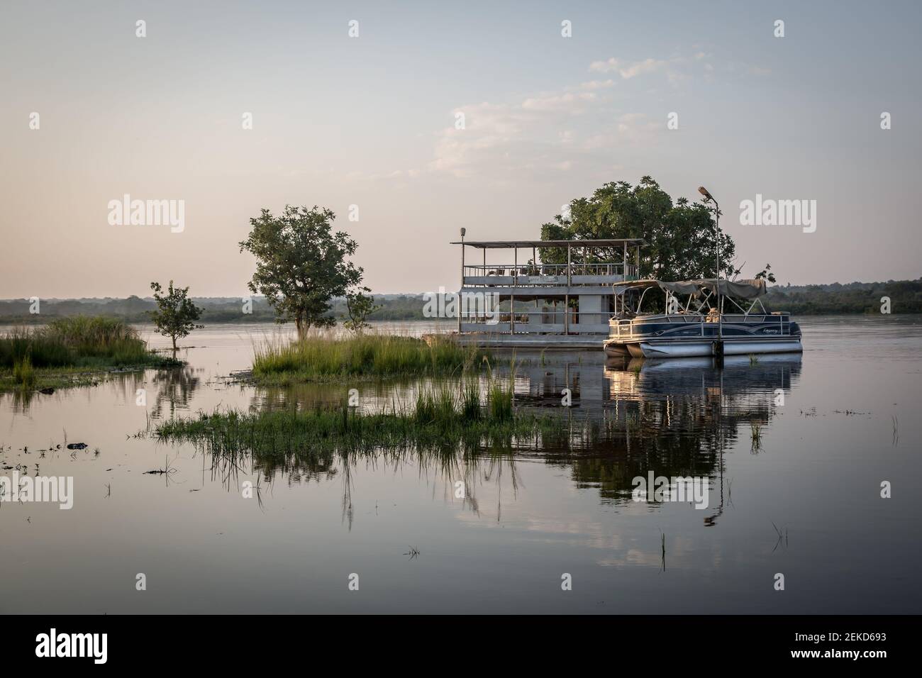Water levels have risen along the river Nile, which means ferries can ...
