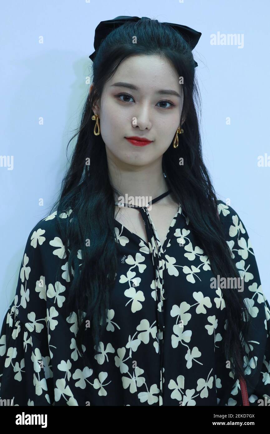 Chinese singer Xu Yiyang attends Loewe promotional event in Shanghai ...