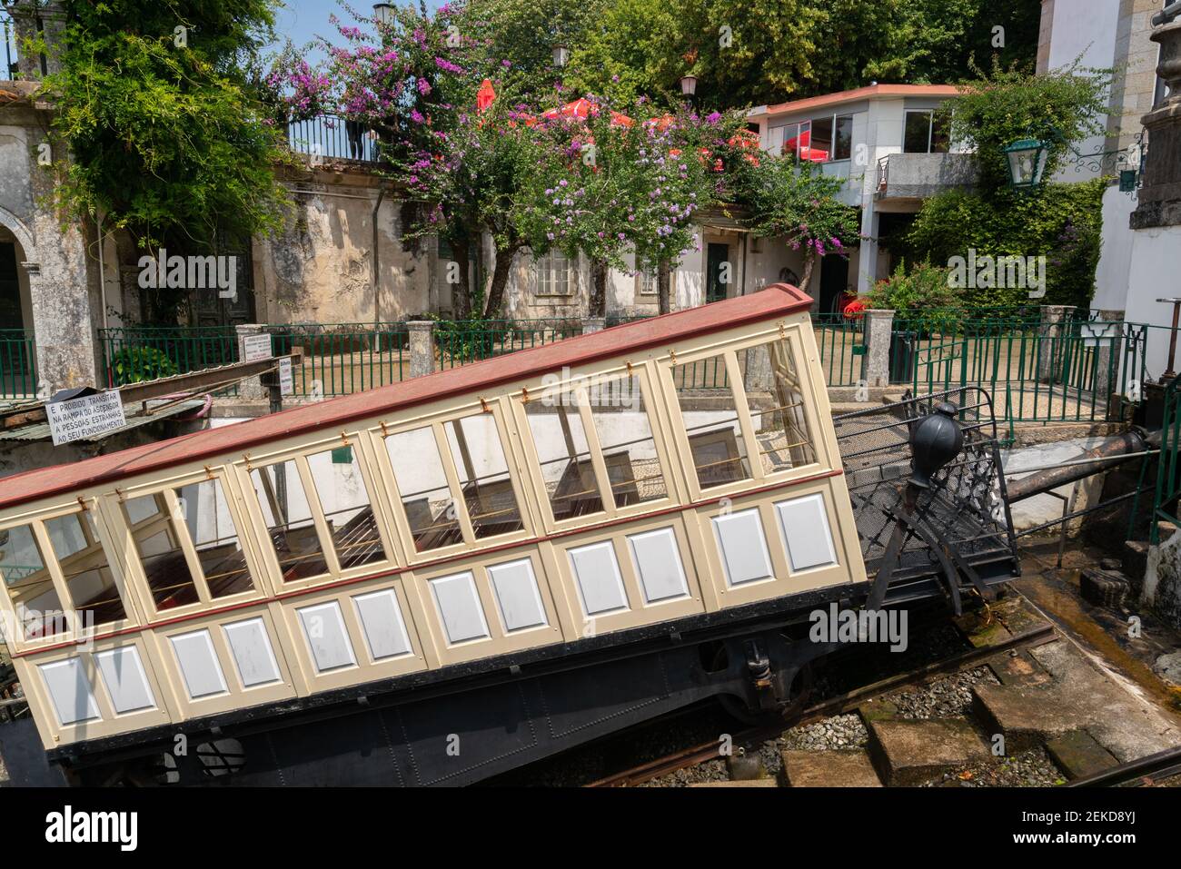 Bom jesus do monte funicular hi-res stock photography and images - Alamy