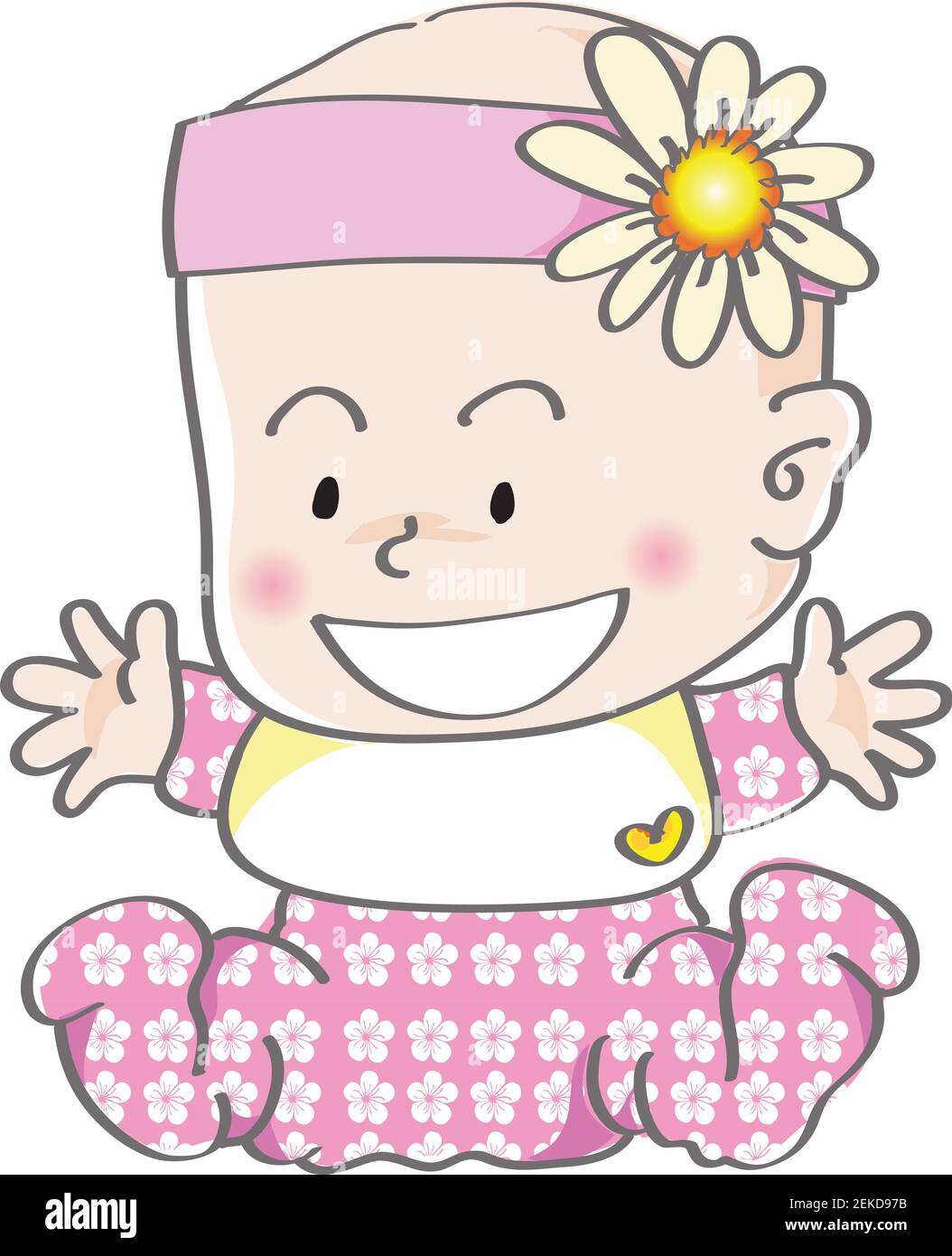 vector cartoon baby Stock Vector Image & Art - Alamy