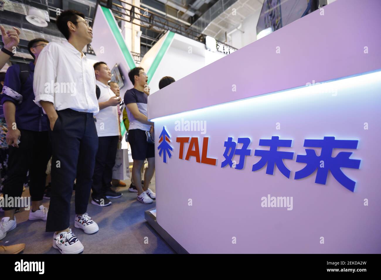 --File-- In this unlocated and undated photo, a TAL group logo is ...
