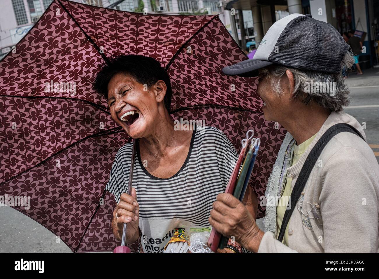 Candles sellers, Cebu, Philippines, people, places, daily life Stock ...