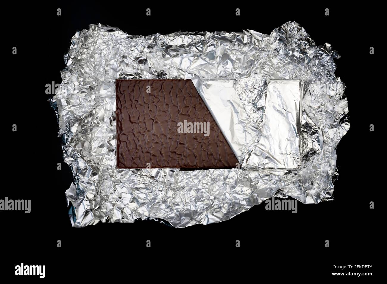 Silver foil block texture hi-res stock photography and images - Alamy