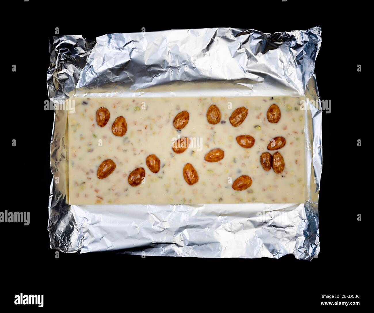 Silver foil block texture hi-res stock photography and images - Alamy