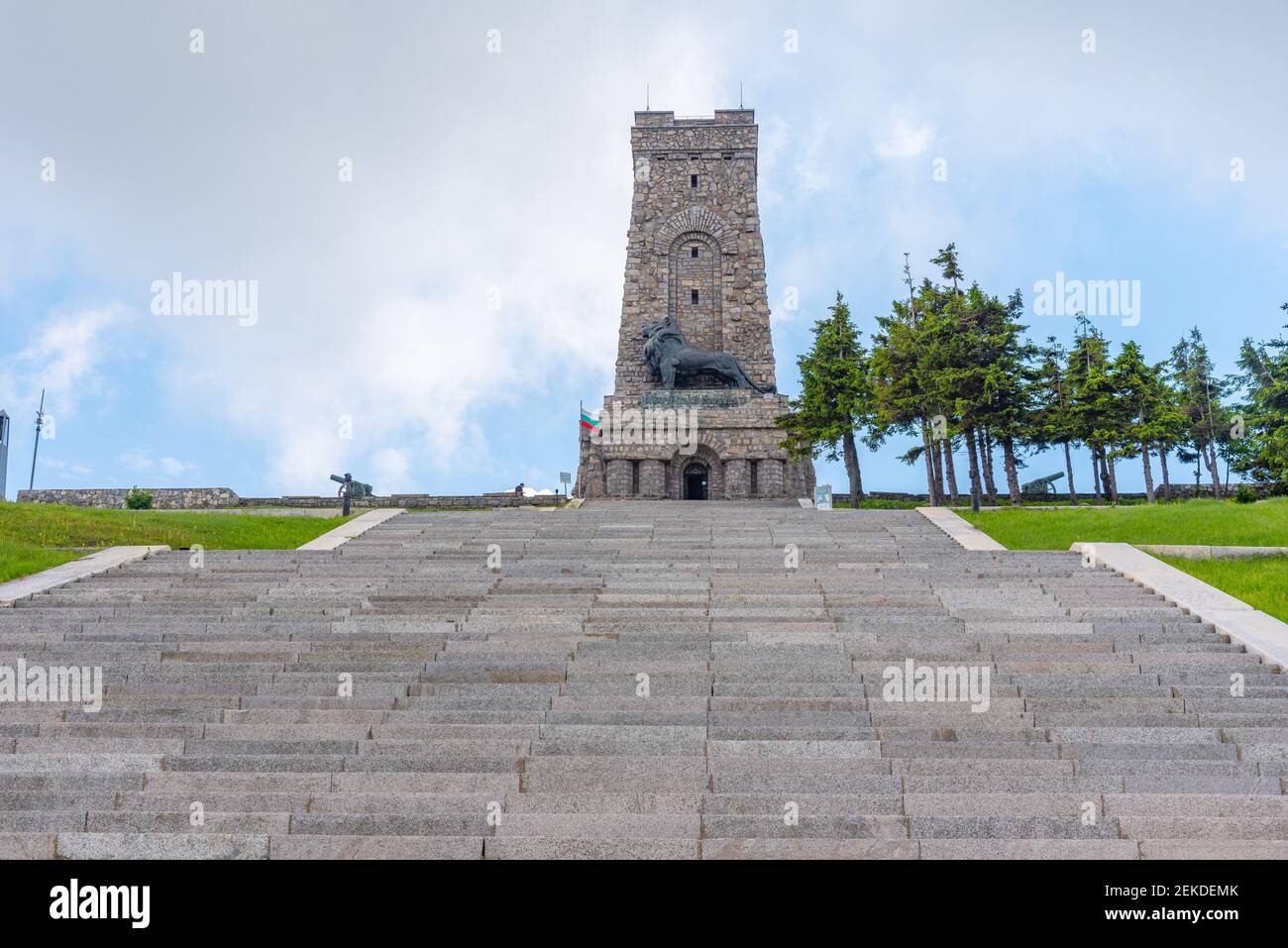 Monument to Freedom commemorating battle at Shipka pass in 1877-1878 in ...