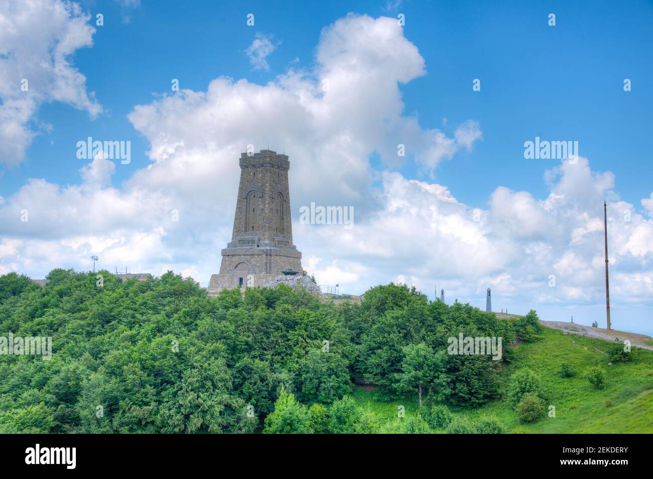 Monument to Freedom commemorating battle at Shipka pass in 1877-1878 in ...
