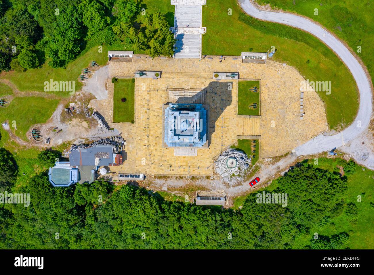 Monument to Freedom commemorating battle at Shipka pass in 1877-1878 in ...