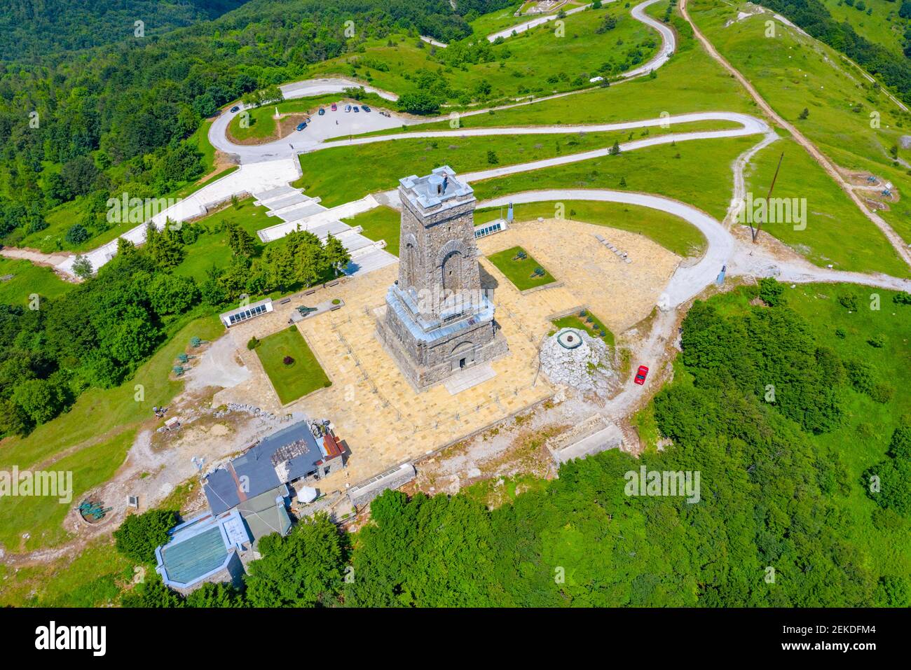 Monument to Freedom commemorating battle at Shipka pass in 1877-1878 in ...