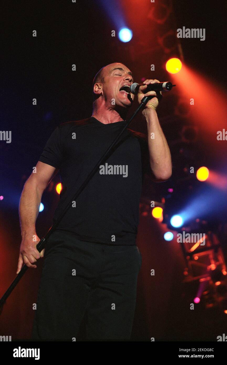 Go West on stage at 'The Here And Now 80's Concert' held at Wembley ...
