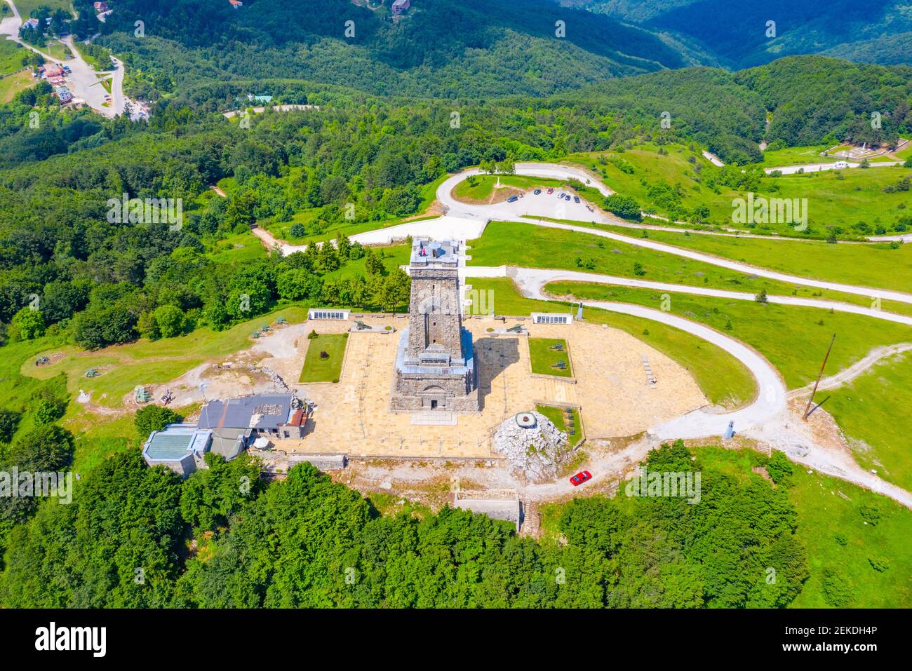 Monument to Freedom commemorating battle at Shipka pass in 1877-1878 in ...