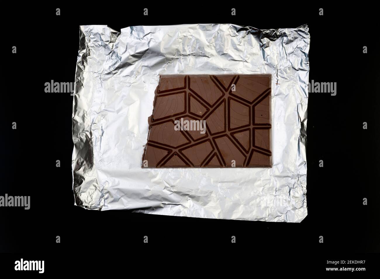 Silver foil block texture hi-res stock photography and images - Alamy