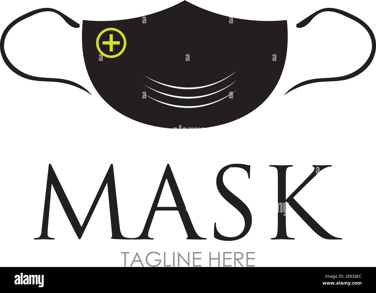 Face Mask Logo Design Vector Icon Illustrations Stock Vector Image ...
