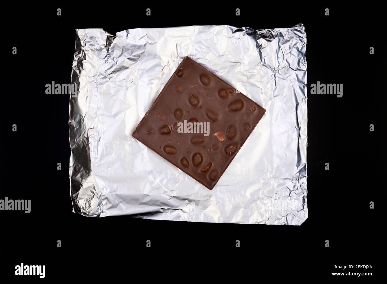 Silver foil block texture hi-res stock photography and images - Alamy