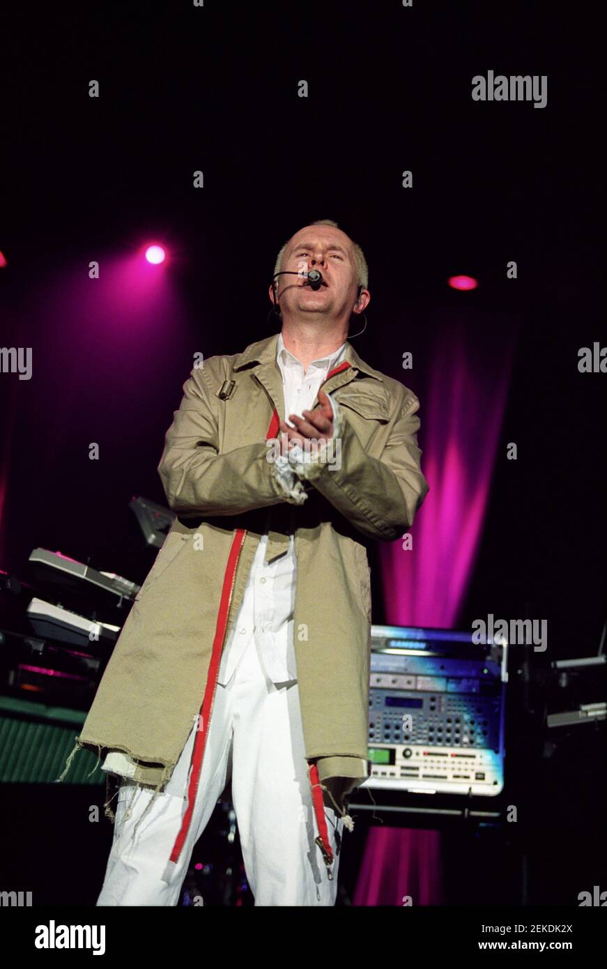 Howard Jones on stage at 'The Here And Now 80's Concert' held at ...